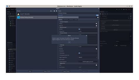 How Do I Fix The Following Error Godot Failed To Export The Project