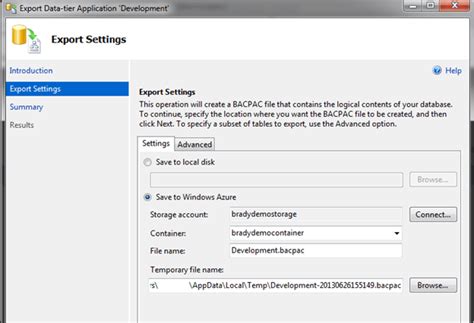 Move An On Premises Sql Server Database To The Sql Azure Cloud