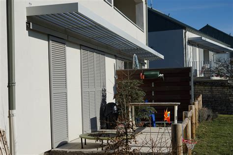 Brise Vue Et Pare Soleil Pour Le Bâtiment Métallerie Pavelot à Dijon
