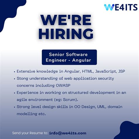 Indiahiring Angulardeveloper Softwareengineer Jobopportunity Webdevelopment Hiring Itjobs