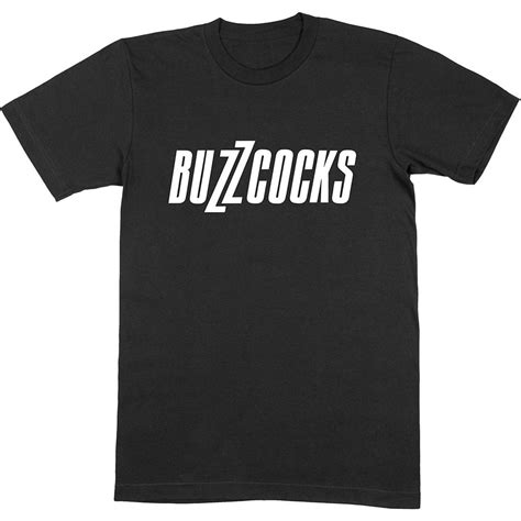 Buzzcocks Logo Black T Shirt Eyesore Merch