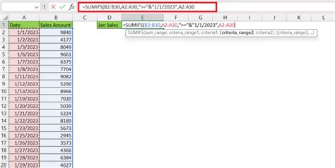 Harnessing The Power Of Excel Sumifs With Date Range 2 Useful Examples Myexcelonline