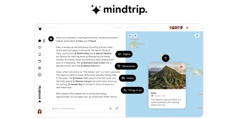 Mindtrip Ai Platform For Travel Personalized To You Product Hunt