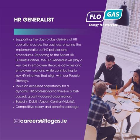 An Exciting Opportunity At Flogas We Are On The Lookout For A New Hr