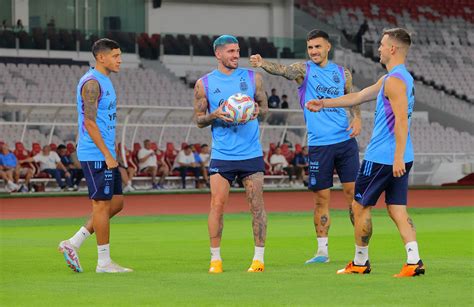 Scaloni Analiza Algunos Cambios Para El Partido Ante Indonesia
