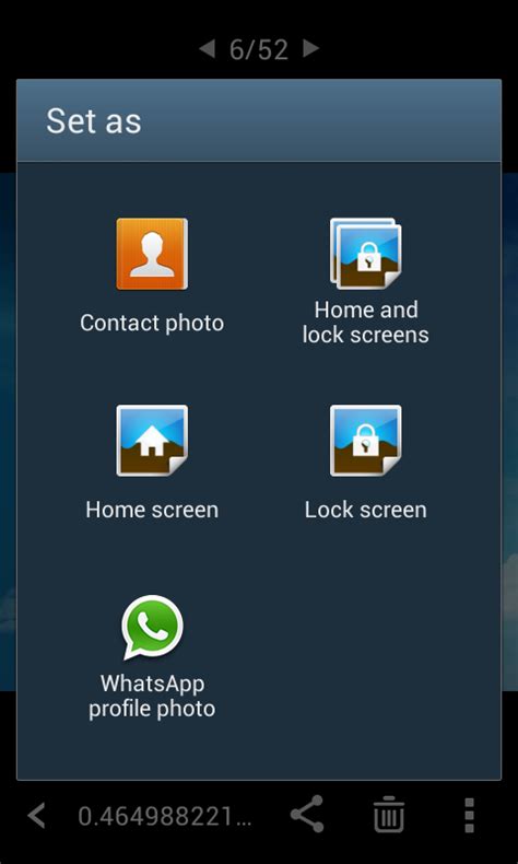 Android Set Wallpaper Via Gallary App Stack Overflow