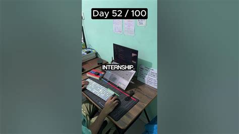 day 52 100 coding every day coding flutter computer internship