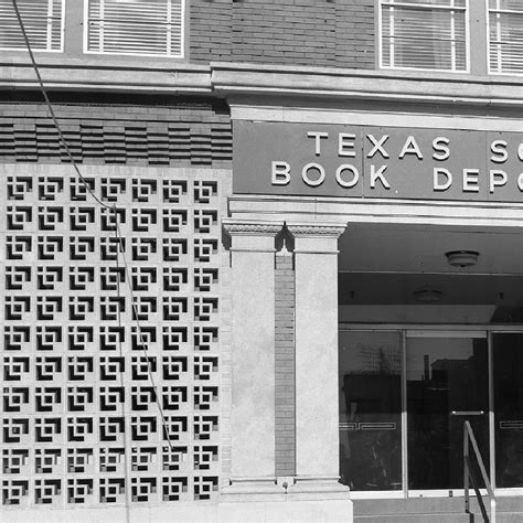 Earrings Texas School Book Depository Silver The Sixth Floor