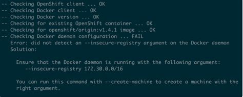Developing Locally With Openshift “oc Cluster Up” The Fastest Way To
