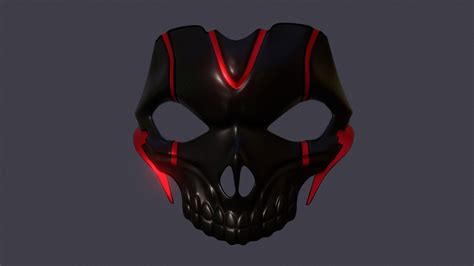 Skull Mask Download Free 3d Model By Ahbangkun 5f7a012 Sketchfab