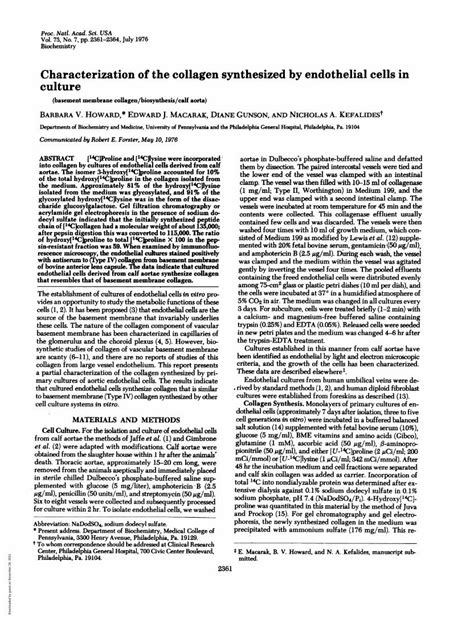 Pdf Characterization Ofthe Collagen Synthesized Dokumen Tips