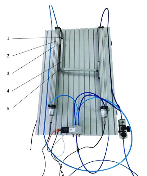 A General View Of The Prototype Plane Parallel Pneumatic Manipulator Download Scientific