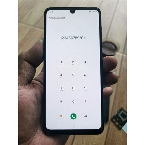 Jual Lcd Samsung A G Original Copotan Minus Retak Kaca Normal Shopee Indonesia