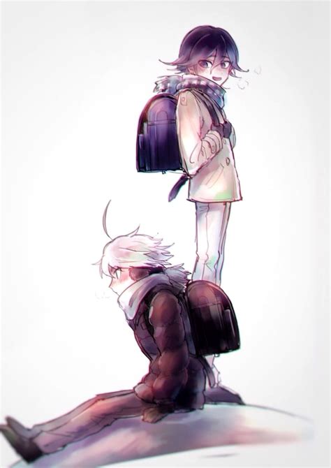 Oma Kokichi And K1 B0 Danganronpa And 1 More Drawn By Sekiyuinu