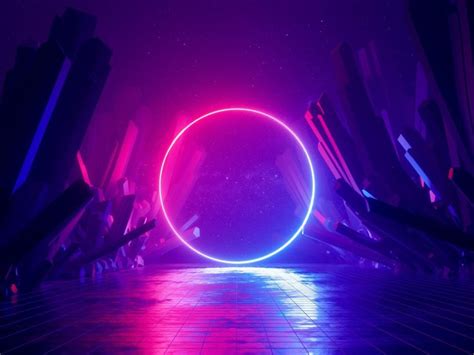 Неоновый фон для рабочего стола 62 фото Обои Цифровые обои Обои для нотбука