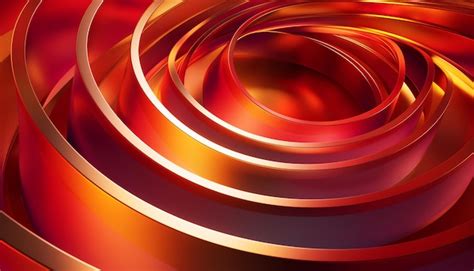 Premium Photo 3d Rendering Abstract Red Colored Background