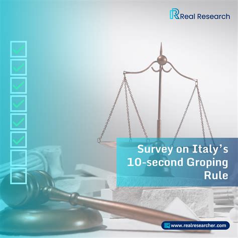 Real Research Survey On Italys 10 Second Groping Rule