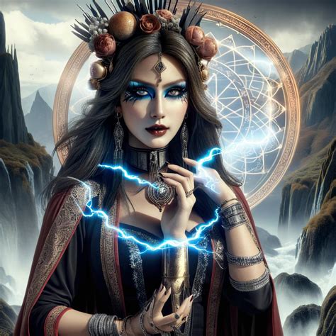 Embody The Power Lightning Goddess Of Mythology