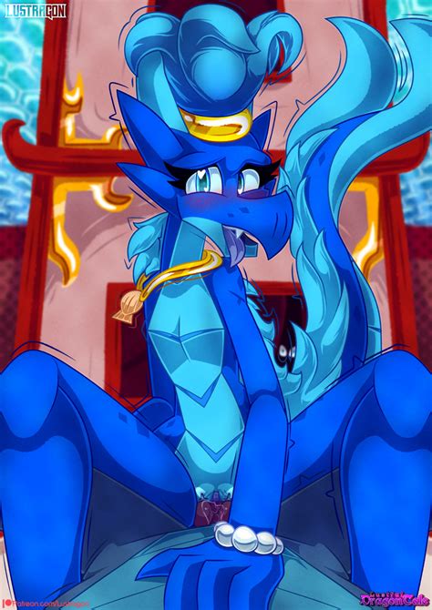 Rule 34 Absurd Res Accessory Anthro Aquatic Dragon Blush Bodily