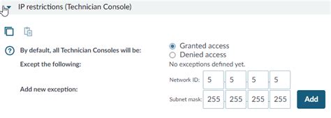 Restrict Access Based On IP Address Rescue Support