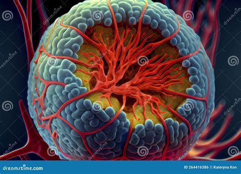 Tumor Growth Generative Ai Illustration Royalty Free Cartoon