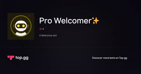 Add Pro Welcomer Discord Bot The 1 Discord Bot And Discord App List