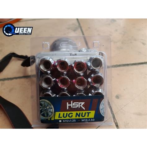 Jual Mur Baut Roda Racing Hsr Wheel M12 X 1 5 Baud Lug Nut 21 Mm