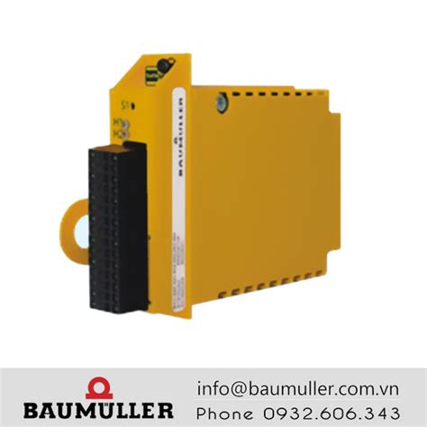 Baumuller BM5 O SAF Mô đun an toàn Safety module Baumuller Vietnam