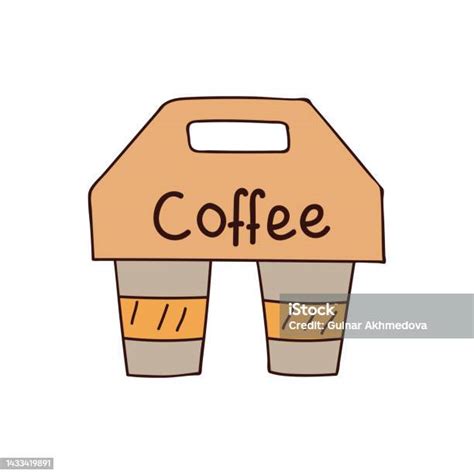 벡터로 커피 컵 다채로운 낙서 일러스트레이션을 가져 가라 벡터에서 커피 컵 아이콘을 가져 가라 테이크아웃 커피 컵 그림 그리기에
