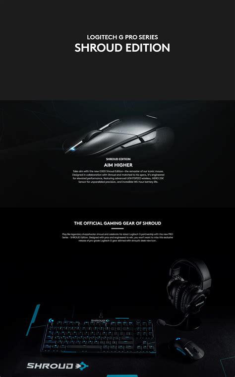 Logitech G Pro X Shroud Edition Gx Red Us 4games