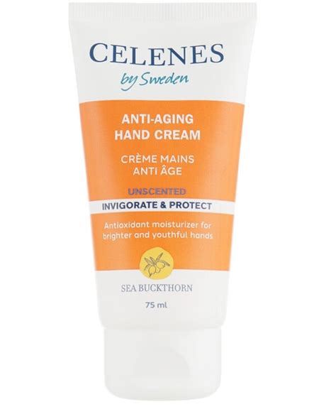 Celenes Anti Aging Hand Cream With Sea Buckthorn For All Skin Types Sea
