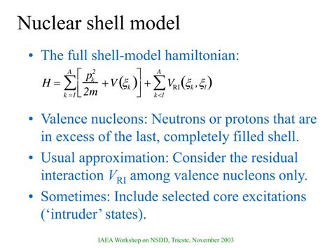 Ppt The Nuclear Shell Model Powerpoint Presentation Free Download Id4504594