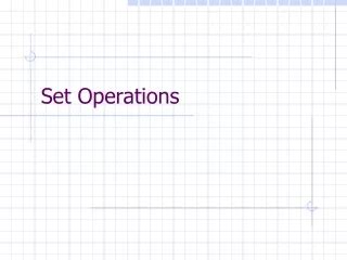 PPT Sets And Set Operations PowerPoint Presentation Free Download ID