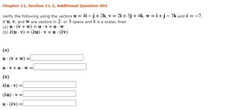 Solved Chapter 11 Section 113 Additional Question 001
