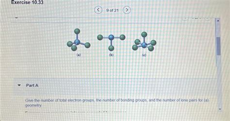 Solved Give The Number Of Total Electron Groups The Number