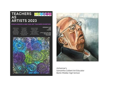 Bmhs Mrs Colbert Featured In Russell Sage College Exhibit “teachers As Artists” Berlin