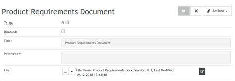 adding word document to file objects aligned elements web client user