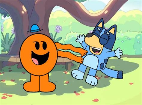 Mr Tickle Tickling Bluey By Hapystardream13 On Deviantart