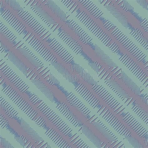 Seamless Diagonal Zigzag Texture Pattern Monochrome Vector Background Dress Fabric Print Stock