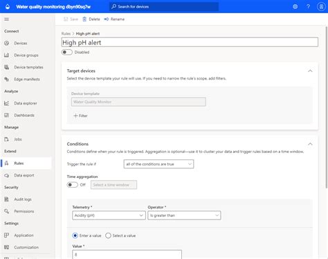 자습서 Azure Iot 수질 모니터링 Azure Iot Central Microsoft Learn