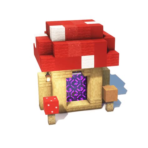 Mushroom Nether Portal Build It