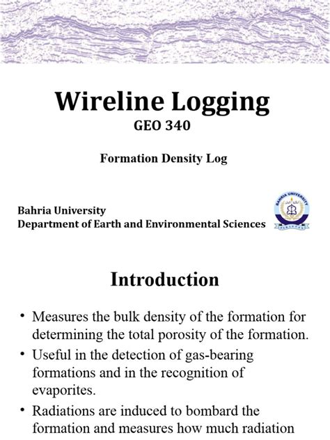 12 Formation Density Log 01122020 024213pm Pdf Electron Gamma Ray