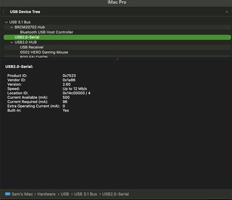 Ch340g Cannot Detectsort Of By My Hackintosh Macos 13 Ventura Rhackintosh