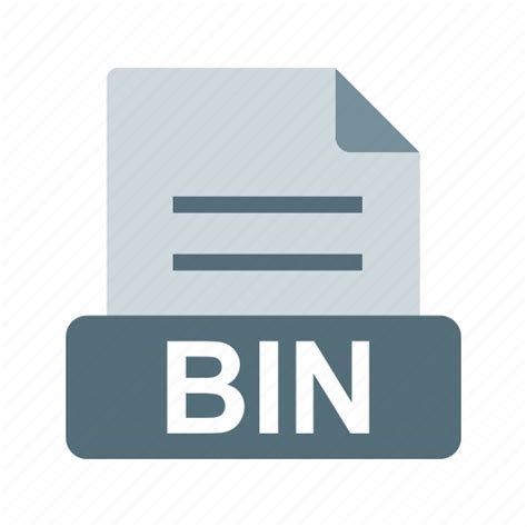 Bin Extension File File Format Icon Download On Iconfinder
