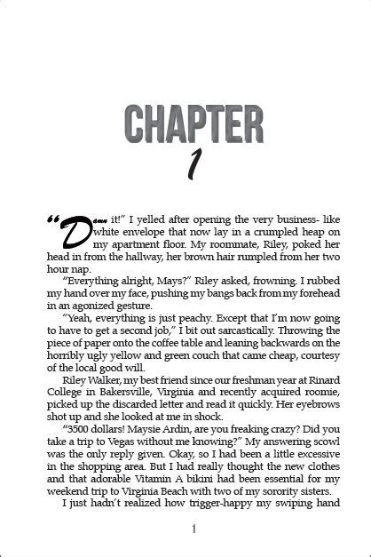 Chapter Header For Bad Rep By A Meredith Walters Chapter One