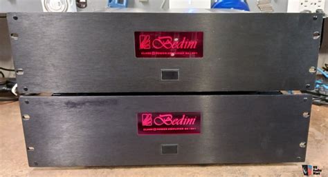 Bedini Ba 801 Class A Stereo Amplifier Photo 5153532 Us Audio Mart