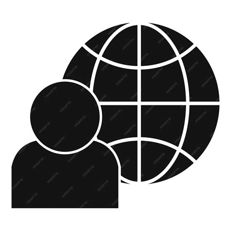 Premium Vector Outsource Global Icon Simple Illustration Of Outsource Global Vector Icon For