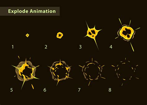 Explode Animation Collection On Behance