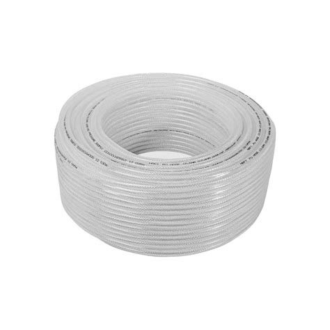 Трубка пневматическая армированная Pu98 10 6 5 мм 50 м прозрачный Nbpt 59401 выгодная цена