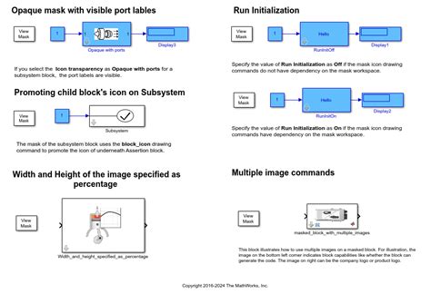 描画コマンドを使用したマスク アイコンの描画 MATLAB Simulink